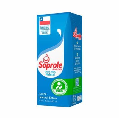 LECHE NATURAL 200 ML SOPROLE – Japi