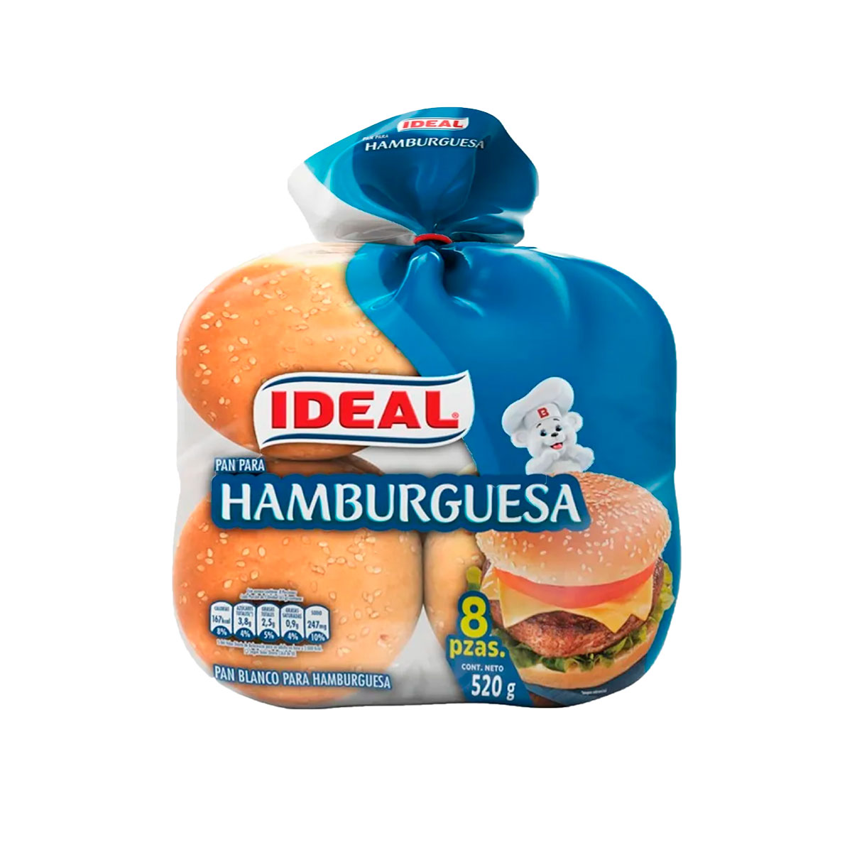 PAN DE HAMBURGUESA IDEAL – Japi